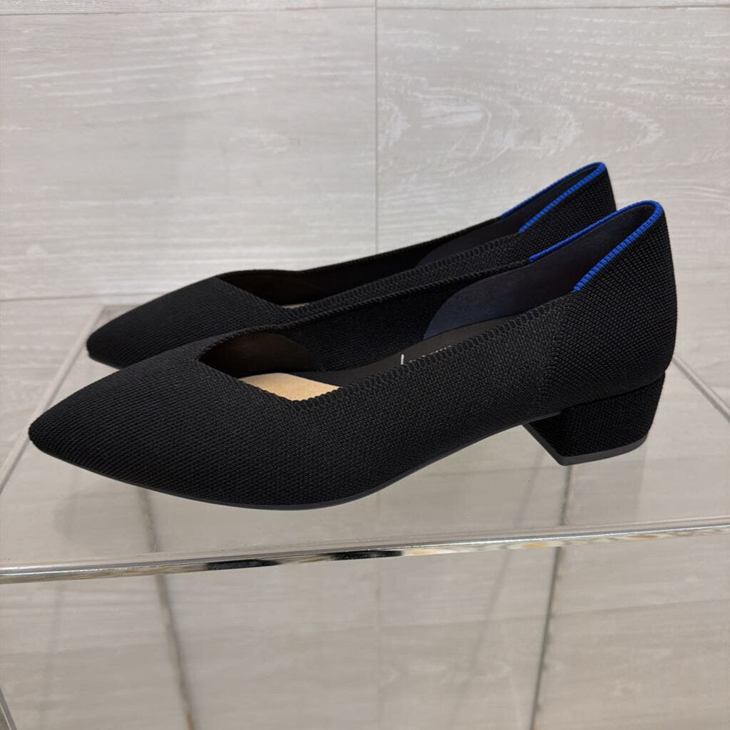 Rothy's Black The High Point Block Heel Shoes 10.5 – newdsalem